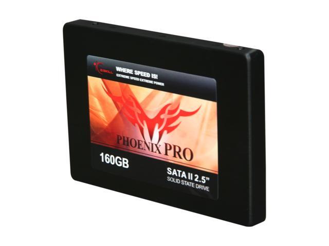 G.SKILL Phoenix Pro Series 2.5" 160GB SATA II MLC Internal Solid State ...