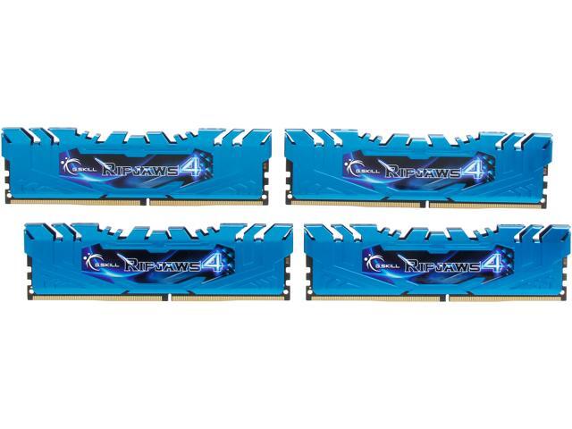 G.SKILL Ripjaws 4 Series 32GB (4 x 8GB) 288-Pin PC RAM DDR4 2400 (PC4 ...
