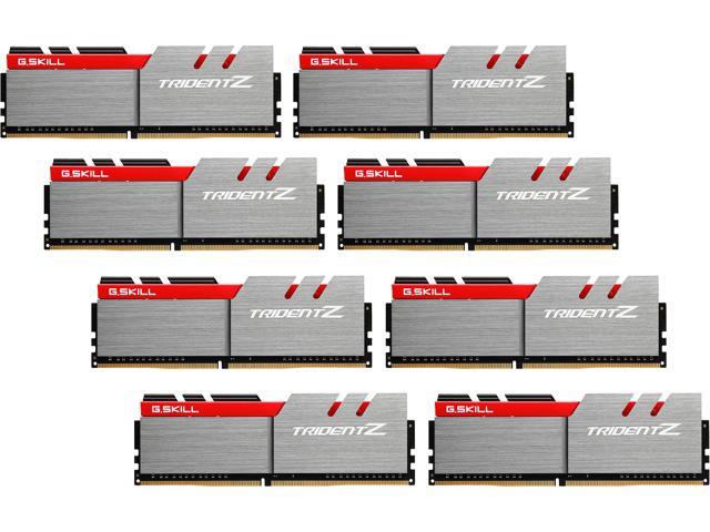 G.SKILL TridentZ Series 64GB (8 x 8GB) DDR4 3300 (PC4 26400) Memory ...