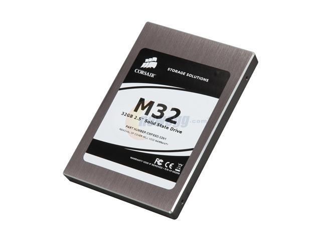 Corsair 2.5" 32GB SATA II Internal Solid State Drive (SSD) CMFSSD-32N1 ...