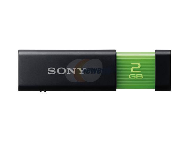 SONY Micro Vault Click 2GB USB 2.0 Flash Drive with Virtual Expander ...