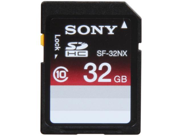 SONY 32GB Secure Digital High-Capacity (SDHC) Flash Card Model SF32NX ...