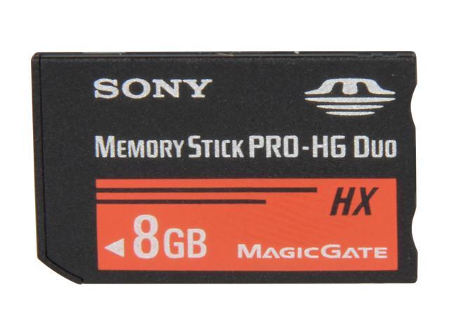 SONY 8GB Memory Stick PRO-HG Duo HX Flash Card Model MSHX8B - Newegg.com