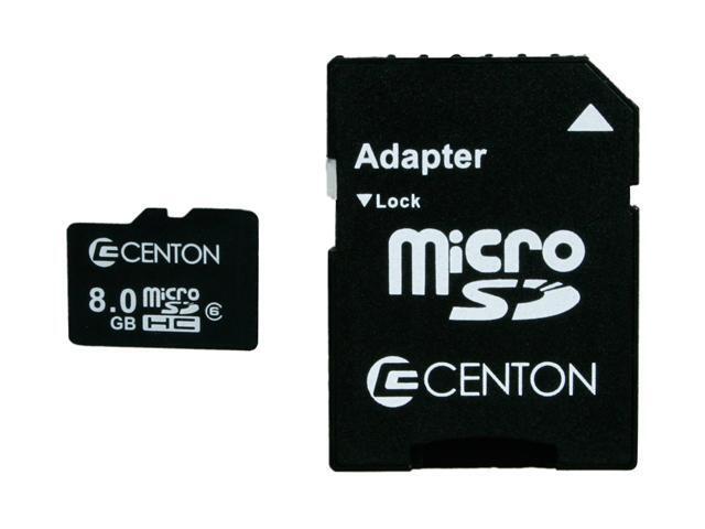 CENTON 8GB microSDHC Flash Card Model RC8GBRSDHC - Newegg.com