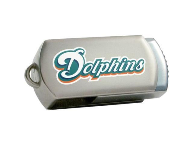 Centon DataStick Twist NFL Miami Dolphins 8 GB USB 2.0 Flash Drive ...