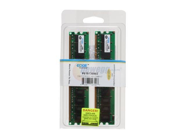 EDGE Tech 2GB (2 x 1GB) ECC Registered DDR 333 (PC 2700) Dual Channel Kit Server Memory Model ...