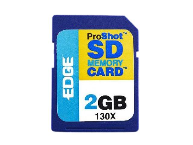EDGE Tech 2GB Secure Digital (SD) Flash Card Model EDGDM-201265-PE ...