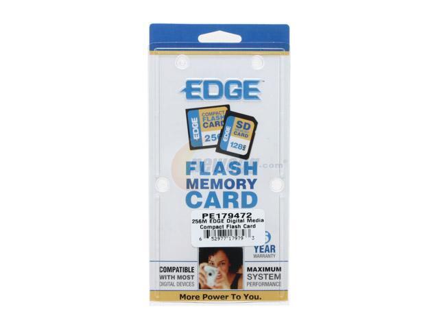 EDGE Tech 256MB Compact Flash (CF) Flash Media Model PE179472 - Newegg.com