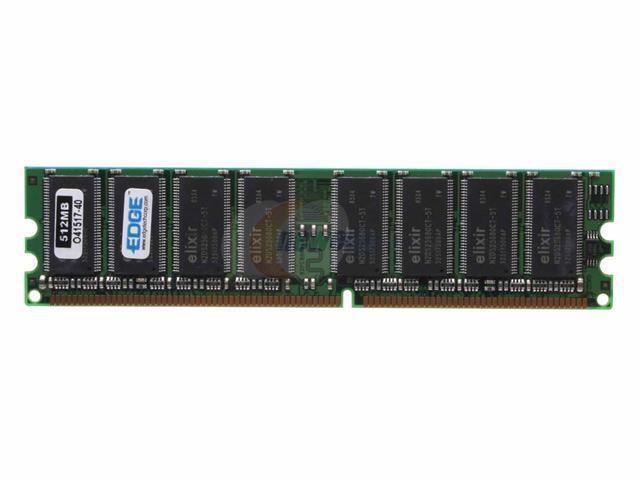 EDGE Tech 512MB DDR 400 (PC 3200) System Memory Model PE192204 - Newegg.com