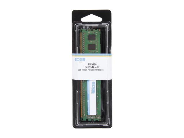 EDGE Tech 2GB DDR3 1600 (PC3 12800) Desktop Memory Model B4U35AA-PE - Newegg.com