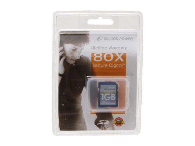 Silicon Power 1GB Secure Digital (SD) Flash Media Model ...