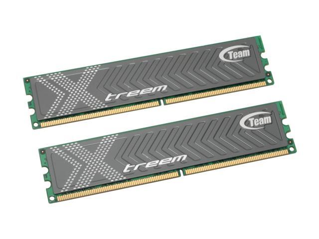 Team Xtreem DARK 2GB (2 x 1GB) DDR2 800 (PC2 6400) Dual Channel Kit ...
