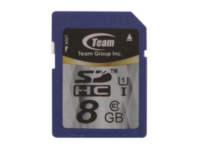 Team 8GB Secure Digital High-Capacity (SDHC) Flash Card Model ...