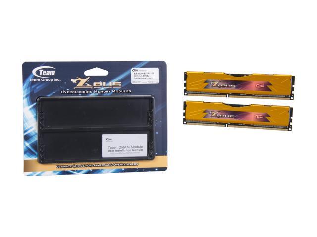 Team Zeus Yellow 8GB (2 x 4GB) DDR3 2133 (PC3 17000) Desktop Memory ...