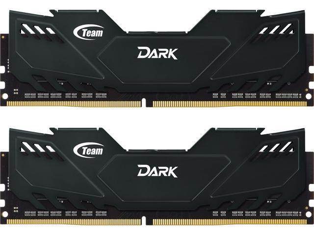Team Dark 16GB (2 x 8GB) DDR4 2400 (PC4 19200) Desktop Memory Model ...