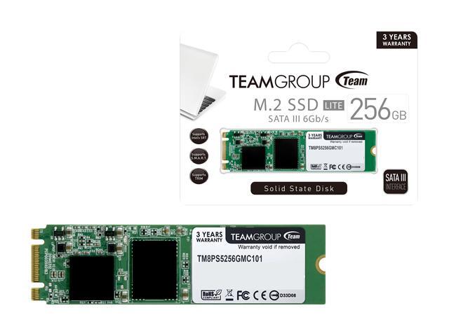 Team Group M.2 2280 256GB SATA III Internal Solid State Drive (SSD ...
