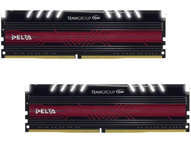 Team Delta 32GB (2 x 16GB) DDR4 3000 (PC4 24000) Memory (Desktop Memory ...