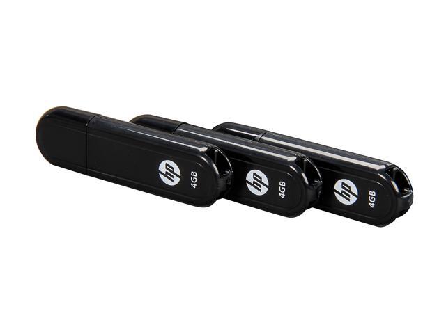 HP 12GB (4GB x 3) Flash Drive (USB2.0 Portable) 3 Pack - Newegg.com