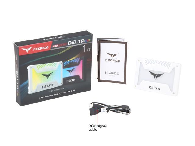 Team Group T-FORCE DELTA RGB SSD 2.5" 1TB SATA III Internal RGB Solid ...