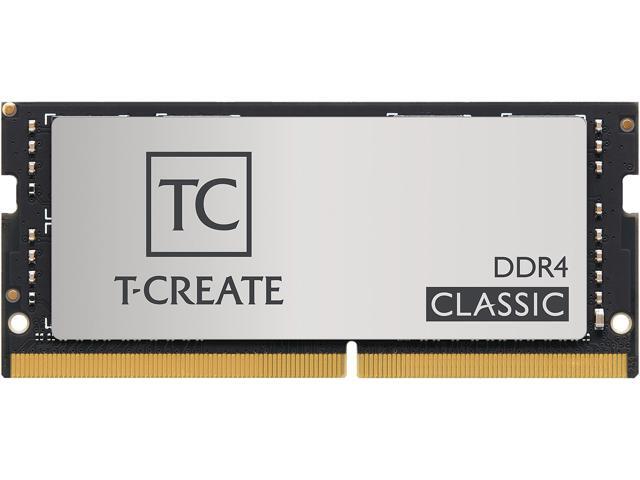 Team T-CREATE CLASSIC 64GB (2 x 32GB) 260-Pin DDR4 SO-DIMM DDR4 2666 ...