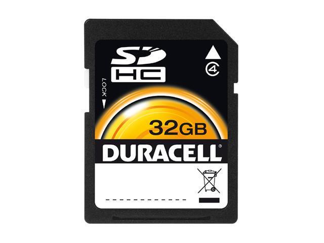 Duracell 32GB Secure Digital High-Capacity (SDHC) Flash Card Model DU ...