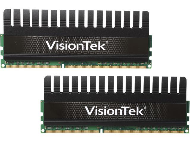 Visiontek 8GB (2 x 4GB) DDR3 1600 (PC3 12800) Black Label Desktop Memory Model 900408 - Newegg.com