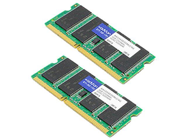 AddOn - Memory Upgrades 4GB (2 x 2GB) 204-Pin DDR3 SO-DIMM 1333 MHz ...