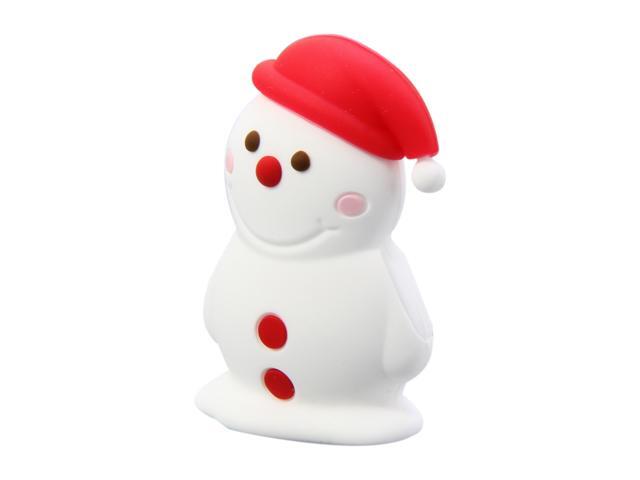 Bone Collection Snowman Driver 4GB USB 2.0 Flash Drive (White) - Newegg.com