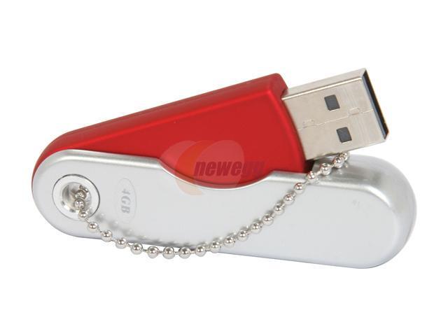 SUPER TALENT SWD Series 4GB USB2.0 Flash Drive (Red) - Newegg.com