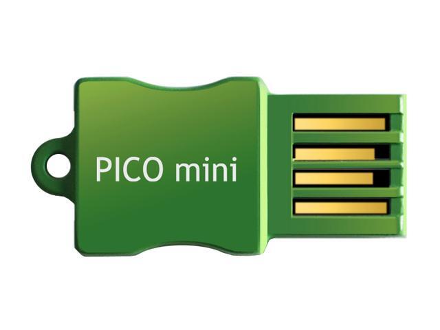 SUPER TALENT Pico Mini 4GB USB2.0 Flash Drive (Green) - Newegg.com