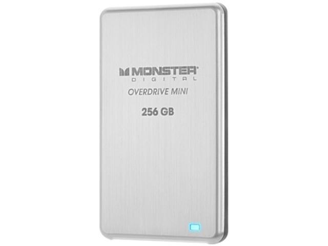Monster Digital OverDrive Mini 256GB 2.5" USB 3.0 External Solid State ...