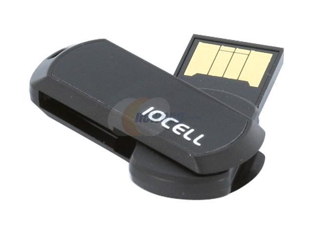 IOCELL Networks NetDISK 8GB USB 2.0 Flash Drive (Black and Black ...