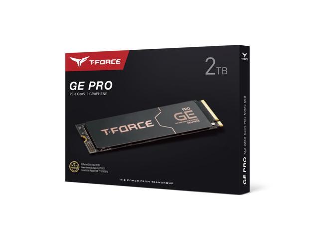 Team Group T-FORCE GE PRO M.2 2280 2TB PCIe Gen 5.0x4 with NVMe 2.0 3D ...