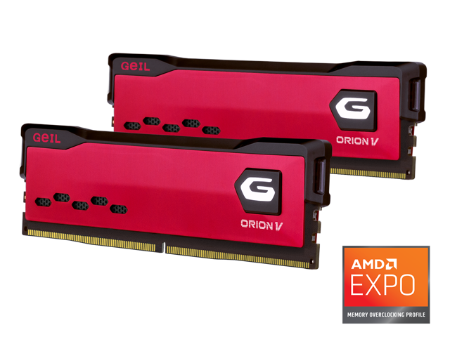 GeIL ORION 32GB (2 x 16GB) 288-Pin PC RAM DDR5 6000 (PC5 48000) Desktop ...