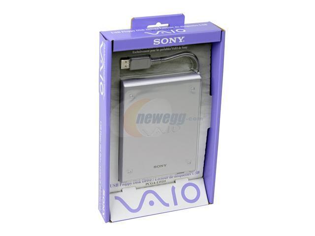 Open Box: SONY Silver External USB Floppy Drive Model PCGA-UFD5 ...