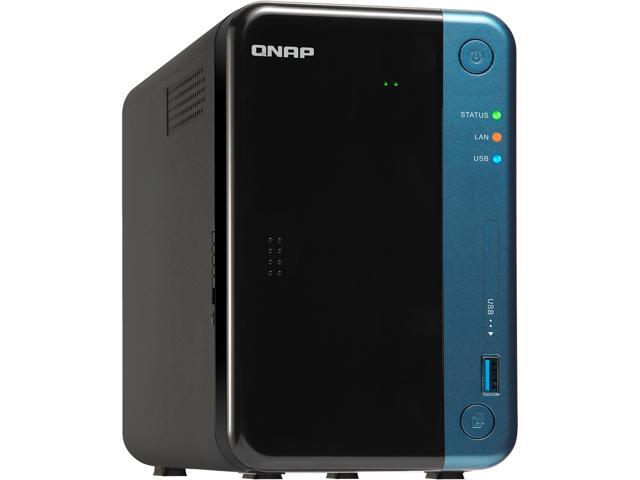 QNAP TS-253Be-2G-US 2-Bay Professional NAS. Intel Celeron J3455 Quad ...