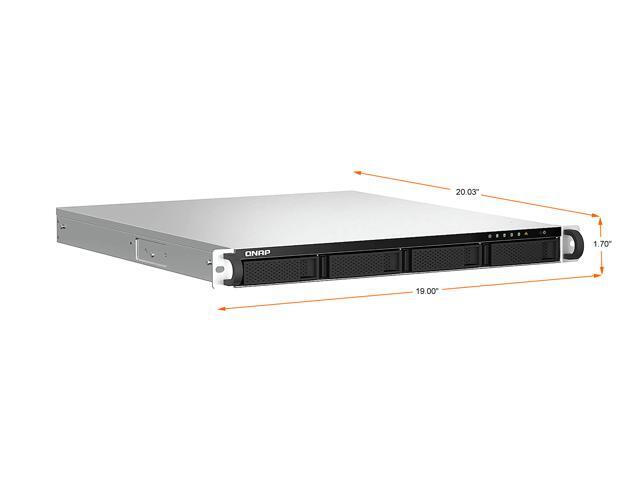 QNAP TS-464U-RP-4G-US Network Storage - Newegg.com