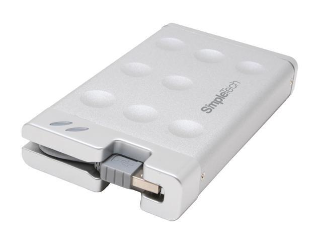 SimpleTech SimpleDrive Portable 80GB USB 2.0 2.5" External Hard Drive ...
