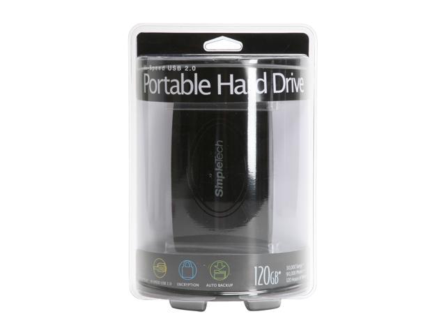 SimpleTech Portable 120GB USB 2.0 2.5" External Hard Drive (Designed by ...