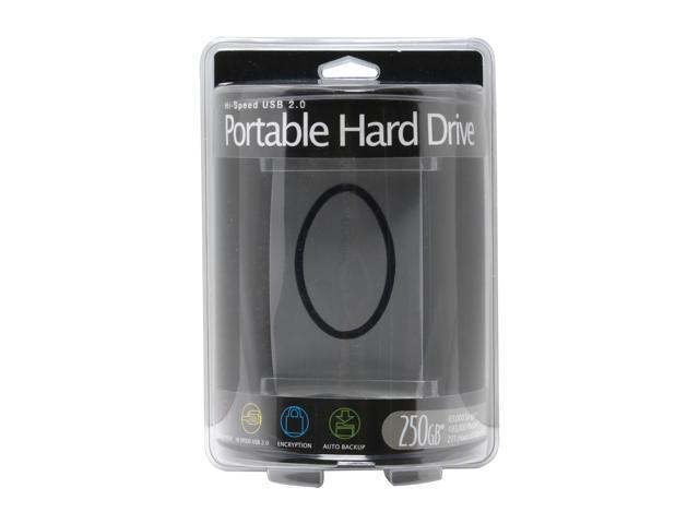 SimpleTech SimpleDrive Portable 250GB USB 2.0 2.5" External Hard Drive ...
