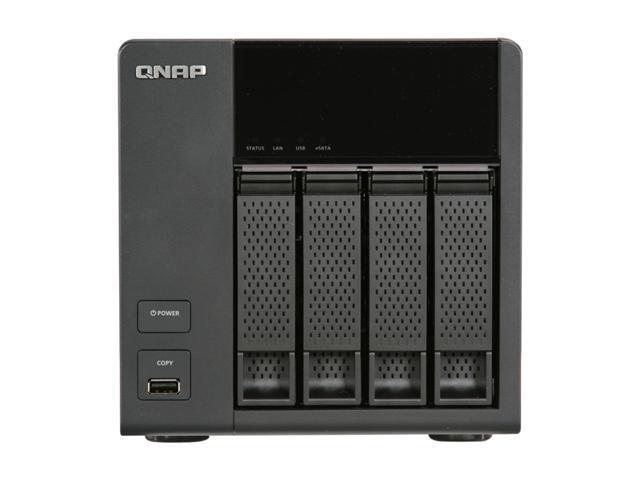 QNAP TS-412-US All-in-one NAS Server with iSCSI for SOHO and Home Users - Newegg.com