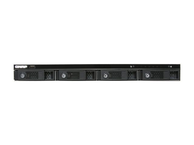 Open Box: QNAP TS-419U+-US All-in-one NAS Server with iSCSI for SMB and SOHO Users - Newegg.com