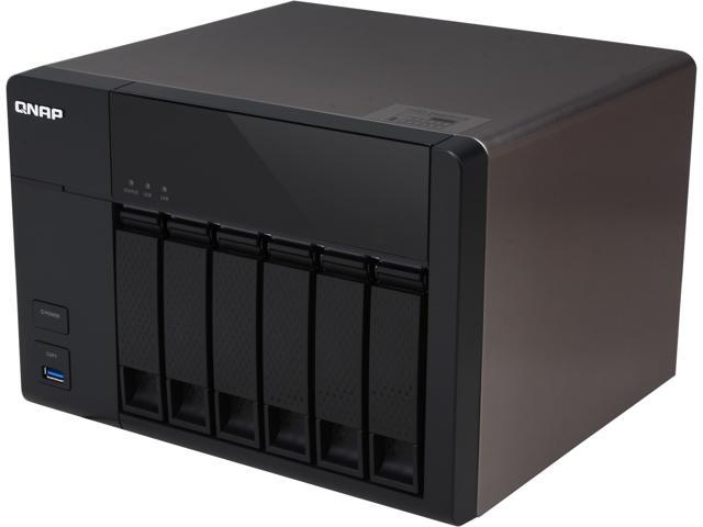 Open Box: QNAP TS-651-US 6-Bay Personal Cloud NAS with HDMI output, DLNA, AirPlay and PLEX ...