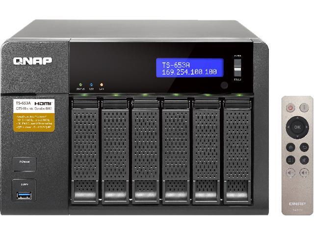 QNAP TS-653A-4G-US (4GB RAM version) 6-Bay Professional-grade NAS ...