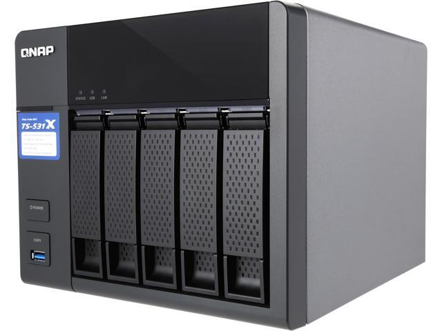 Open Box: QNAP TS-531X ARM-based NAS with Hardware Encryption, Quad ...