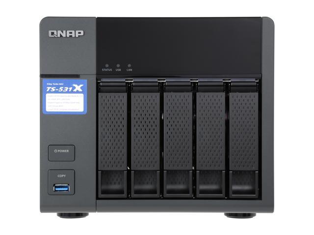 Open Box: QNAP TS-531X ARM-based NAS with Hardware Encryption, Quad ...