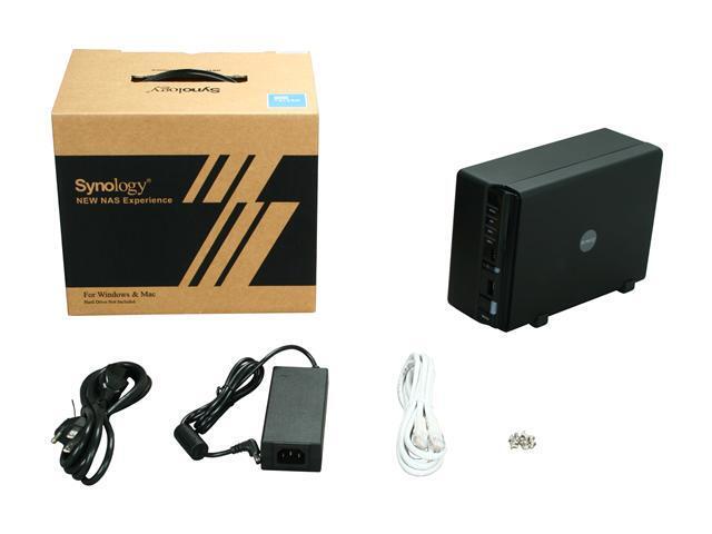 Synology DS210+ DiskStation 2-bay All-in-1 NAS Server - Newegg.com