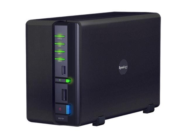 Synology DS210+ DiskStation 2-bay All-in-1 NAS Server - Newegg.com