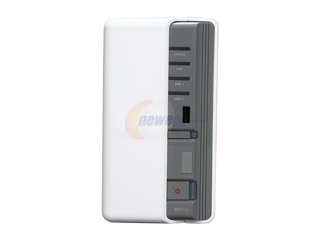 Synology DS211J DiskStation 2-bay NAS Server for Small Office and Home ...