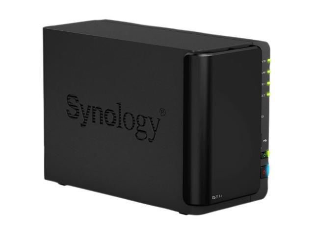 Synology DS211+ 2100 DiskStation 2-bay NAS Server for SMB Users ...